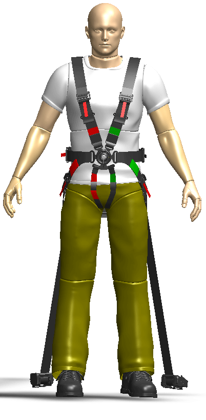 Multi point gunner restraints (GRS) - schroth.com | SCHROTH Safety ...